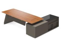 China Varna L Shaped Executive Desk with Stable Design and Multiple Size Options for Private Office for sale