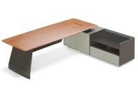 China Varna L Shaped Executive Desk with Stable Design and Multiple Size Options for Private Office for sale