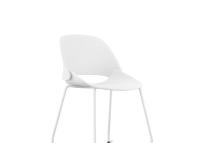 China Ducky Training Chair - Guest Chair with Wooden Legs, Tube Metal Legs, and Four-stal Metal Legs for Stylish Office Spaces for sale