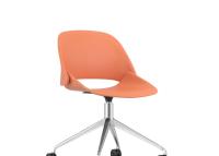 China Ducky Training Chair - Guest Chair with Wooden Legs, Tube Metal Legs, and Four-stal Metal Legs for Stylish Office Spaces for sale