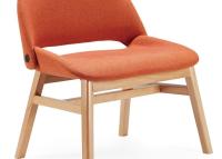 China Ducky Training Chair - Guest Chair with Wooden Legs, Tube Metal Legs, and Four-stal Metal Legs for Stylish Office Spaces for sale