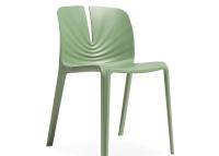 China Plis Design Chair with Italian Design and Natural Colors in W500*D525*H785(mm) for Guest Seating for sale
