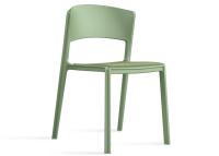 China Italian Design Waterfalls Side Chair with Natural Colors and Dimensions W500*D525*H785(mm) for sale