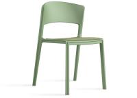 China Italian Design Waterfalls Side Chair with Natural Colors and Dimensions W500*D525*H785(mm) for sale