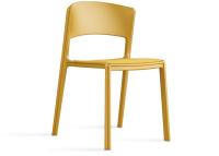 China Italian Design Waterfalls Side Chair with Natural Colors and Dimensions W500*D525*H785(mm) for sale