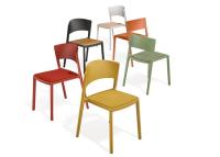 China Italian Design Waterfalls Side Chair with Natural Colors and Dimensions W500*D525*H785(mm) for sale