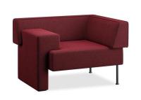 China D 10 Office Sofa Lounge Sofa with Whorl Design Wireless Charging and Modular Combination for sale