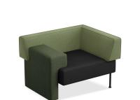 China D 10 Office Sofa Lounge Sofa with Whorl Design Wireless Charging and Modular Combination for sale