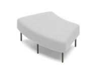 China F 6 Modular Sofa with Multiple Size Options and Arc and Fold Design for Public Spaces for sale