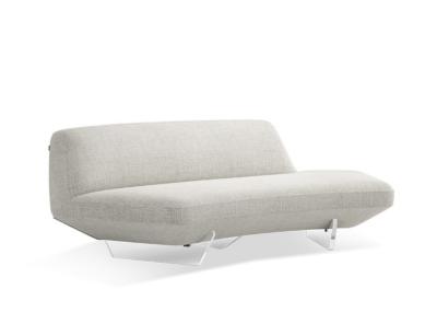 China S3-Lounge Sofa with Aerospace-Inspired Design, 20 mm Acrylic Base, and Sleek Flowing Curves for sale