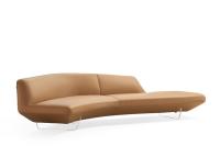 China S3-Lounge Sofa with Aerospace-Inspired Design, 20 mm Acrylic Base, and Sleek Flowing Curves for sale