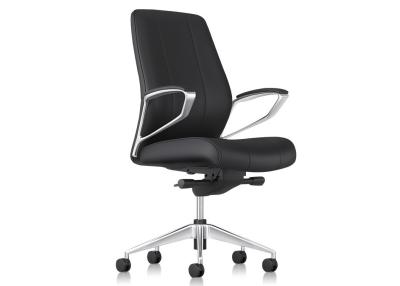 China Modern Retro Styling Leather Chair with L-Shape Structure and Multiple Size Options for Office or Task Use for sale