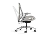 China Hup Comfortable Office Chair with Adjustable Backrest Spine Support and H-Shaped Design Task Chair for sale