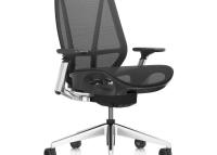China Hup Comfortable Office Chair with Adjustable Backrest Spine Support and H-Shaped Design Task Chair for sale