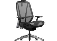 China Hup Comfortable Office Chair with Adjustable Backrest Spine Support and H-Shaped Design Task Chair for sale