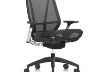China Hup Comfortable Office Chair with Adjustable Backrest Spine Support and H-Shaped Design Task Chair for sale