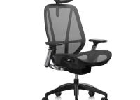 China Hup Comfortable Office Chair with Adjustable Backrest Spine Support and H-Shaped Design Task Chair for sale
