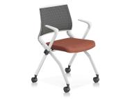 China Diamond Training Chair with Flip Tabletop One Hand Operation Versatile Combination and Eight Colors for sale