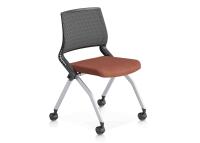 China Diamond Training Chair with Flip Tabletop One Hand Operation Versatile Combination and Eight Colors for sale