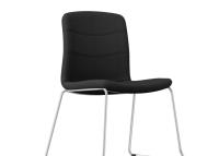 China Rachel Office Training Chair with Sleek Sled Base, Stackable Design, and Robust Steel Frame for Efficient Training Rooms for sale