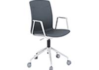 China Rachel Office Training Chair with Sleek Sled Base, Stackable Design, and Robust Steel Frame for Efficient Training Rooms for sale