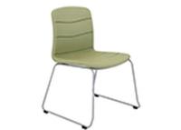 China Rachel Office Training Chair with Sleek Sled Base, Stackable Design, and Robust Steel Frame for Efficient Training Rooms for sale