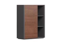 China Larry 2 Semi Open Design File Cabinet with Modern Retro Styling and W2610*D400*H2000(mm) Dimensions for sale