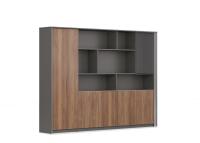 China Maxim Office Cabinet with Italian Minimalism Design, Exquisite Material, and W2960*D2250*H750(mm) Dimensions for sale