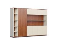 China Round 3 Executive Storage Cabinet with W3200*D2200*H760(mm) and W2800*D2000*H760(mm) File Cabinet for sale