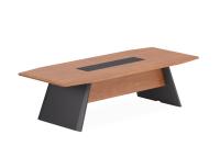 China Aulenti Office Conference Table with Technology Innovation and Fashion Aesthetics in Multiple Sizes for sale