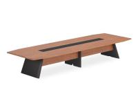 China Aulenti Office Conference Table with Technology Innovation and Fashion Aesthetics in Multiple Sizes for sale
