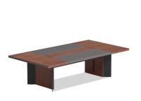 China Larry Conference Table with L-shape Structure and Modern Retro Styling in Multiple Sizes for sale