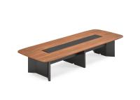 China MT Series Conference Table with Geometric Cutting and Multiple Sizes for Efficient Meeting Experience for sale