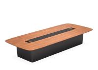 China MT Series Conference Table with Geometric Cutting and Multiple Sizes for Efficient Meeting Experience for sale