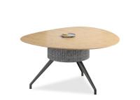 China V Varna L-Shape Structure Conference Table with Modern Retro Styling and Multiple Sizes for sale