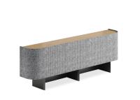 China V Varna L-Shape Structure Conference Table with Modern Retro Styling and Multiple Sizes for sale