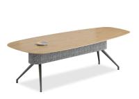 China V Varna L-Shape Structure Conference Table with Modern Retro Styling and Multiple Sizes for sale