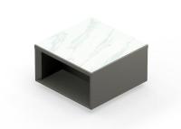 China Geometric Design Modern Simple Italian Minimalist Coffee Table Tea Table for sale