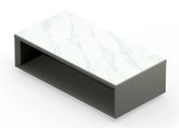 China Geometric Design Modern Simple Italian Minimalist Coffee Table Tea Table for sale
