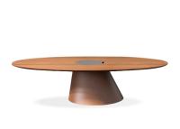 China Round Coffee Table with W3200*D2200*H760mm and W2800*D2000*H760mm Sizes for Modern Occasional Tables for sale