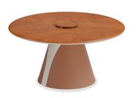 China Round Coffee Table with W3200*D2200*H760mm and W2800*D2000*H760mm Sizes for Modern Occasional Tables for sale