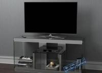 China Super White Mirrored Glass Electric Fireplace Stand Contemporary Mantle Structure for sale