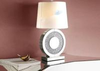 China Mirrored Lamp with Clear Acrylic Grey Color and Mirrored Design Resin Craftsmanship for sale