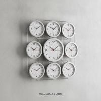 China Silver Mirror Wall Clock with Silent Movement and Customizable Design for Luxe Homes for sale