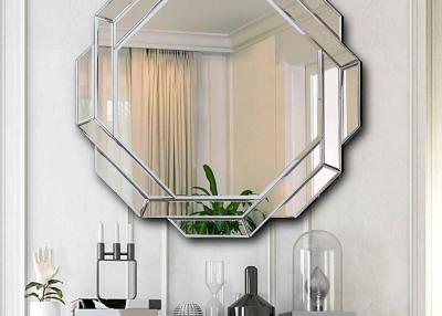 China 80X80CM Silver Mirror Wall Mirror with MDF Frame - Decorative Art Mirror for sale