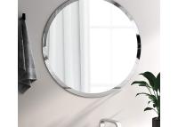 China Edge Bevelled One Piece 60X60CM Decorative Wall Mirrors For Hallway for sale