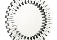 China JZ0038 Sunburst Silhouette Decorative Mirror with Non-Beveled Glass in 36