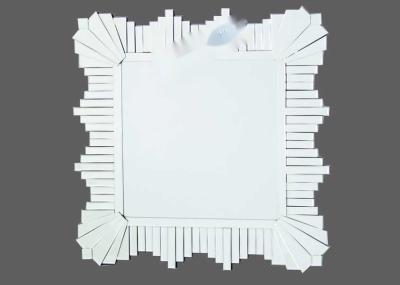 China Silver Color Wall Mirror 80X80X3.5CM Decorative Mirror for Wall Mounted Display for sale