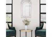 China Handcraft Venetian Mirror 50.8X100.3CM Silver Mirror with MDF Material Art Decor Wall Mirror for sale