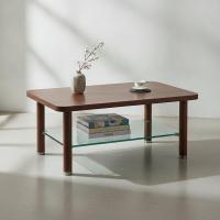 China Mirrored Finish Coffee Table with MDF Material and 120X70X46CM Dimensions for Living Room for sale